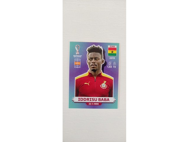 Panini FIFA 2022 international Qatar GHA 11