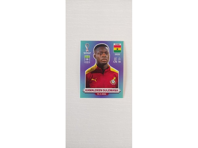 Panini FIFA 2022 international Qatar GHA 20