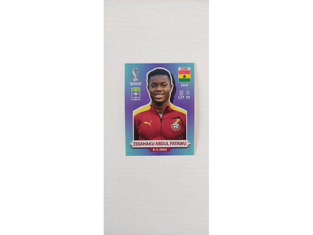 Panini FIFA 2022 international Qatar GHA 19