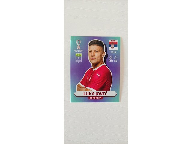 Panini FIFA 2022 international Qatar SRB 17