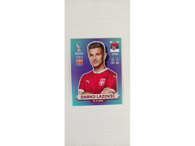 Panini FIFA 2022 international Qatar SRB 11