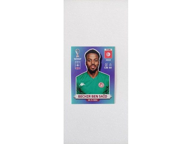 Panini FIFA 2022 international Qatar TUN 03