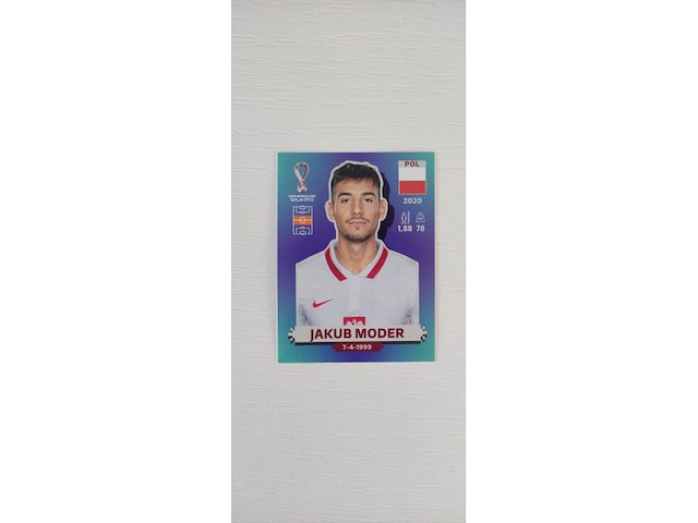 Panini FIFA 2022 international Qatar POL 14
