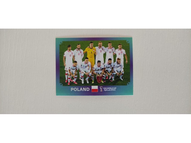 Panini FIFA 2022 international Qatar POL 01