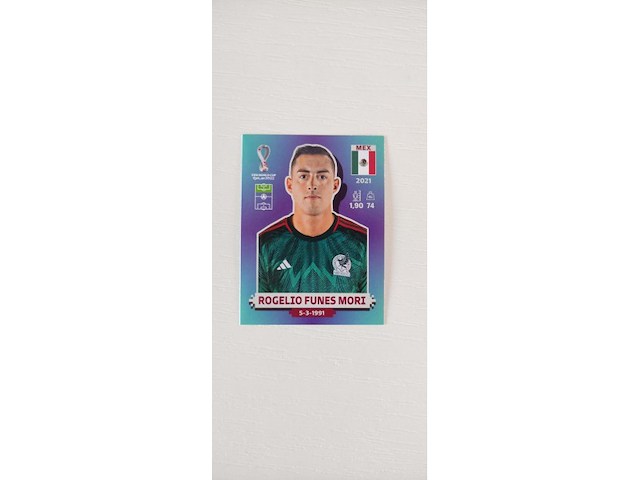 Panini FIFA 2022 international Qatar MEX 18
