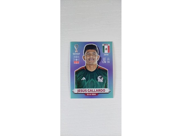 Panini FIFA 2022 international Qatar MEX 06