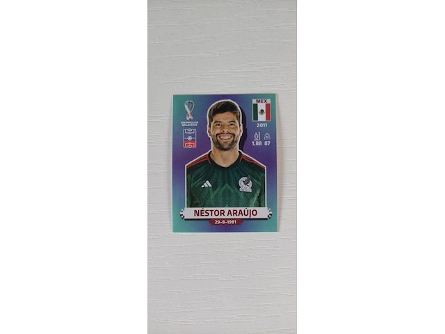 Panini FIFA 2022 international Qatar MEX 05