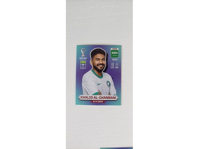 Panini FIFA 2022 international Qatar KSA 20