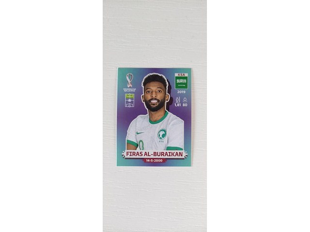 Panini FIFA 2022 international Qatar KSA 18