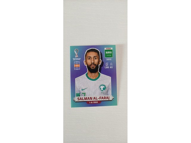 Panini FIFA 2022 international Qatar KSA 12