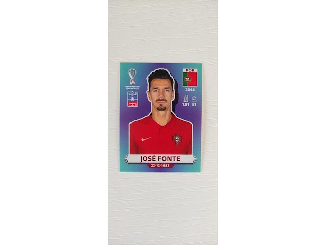 Panini FIFA 2022 international Qatar POR 06