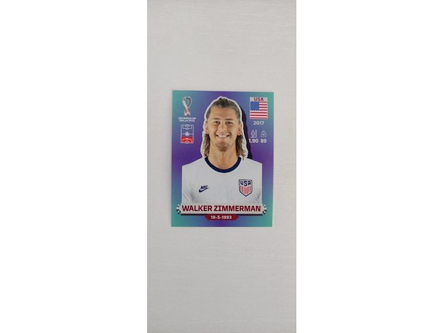 Panini FIFA 2022 international Qatar USA 10