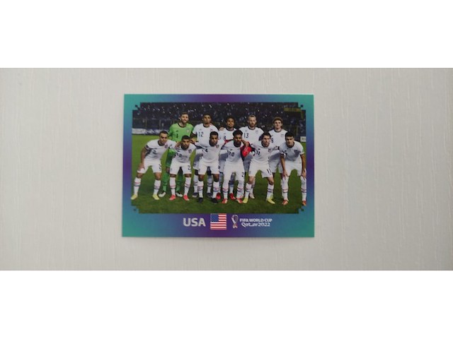 Panini FIFA 2022 international Qatar USA 01