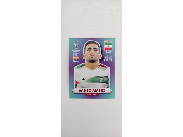 Panini FIFA 2022 international Qatar IRN 12