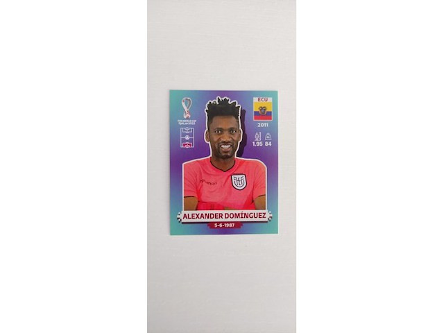 Panini FIFA 2022 international Qatar ECU 04