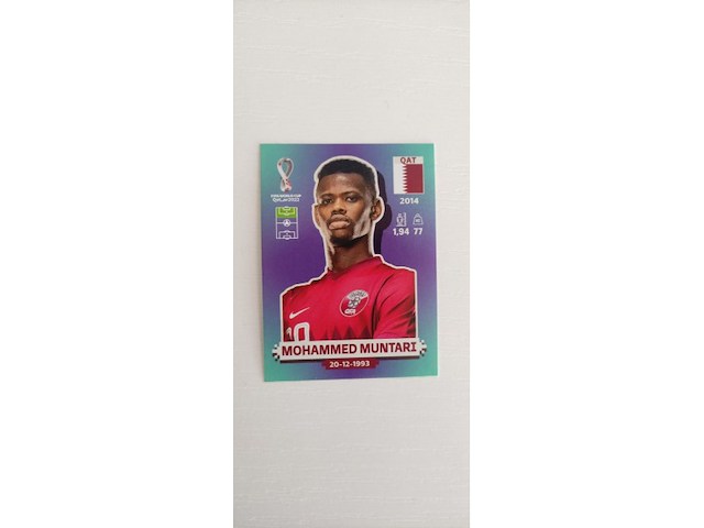 Panini FIFA 2022 international Qatar QAT 20