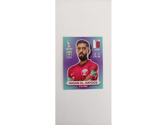 Panini FIFA 2022 international Qatar QAT 18