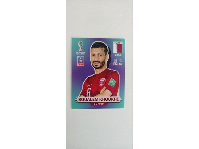 Panini FIFA 2022 international Qatar QAT 09