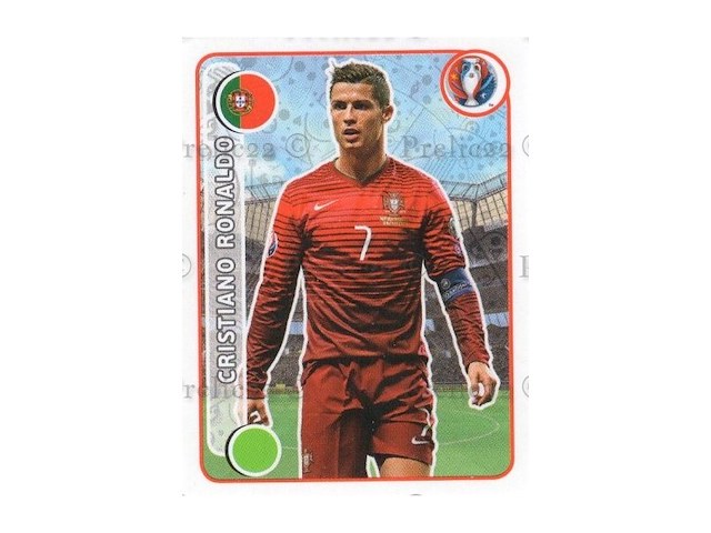 EURO 2016 sličica broj 597 RONALDO, Panini