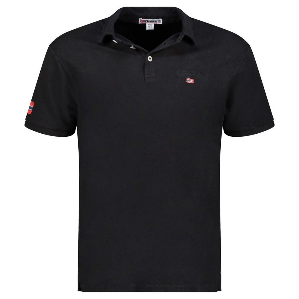 GEOGRAPHICAL NORWAY Majica kratak rukav polo kars db black men 254 M