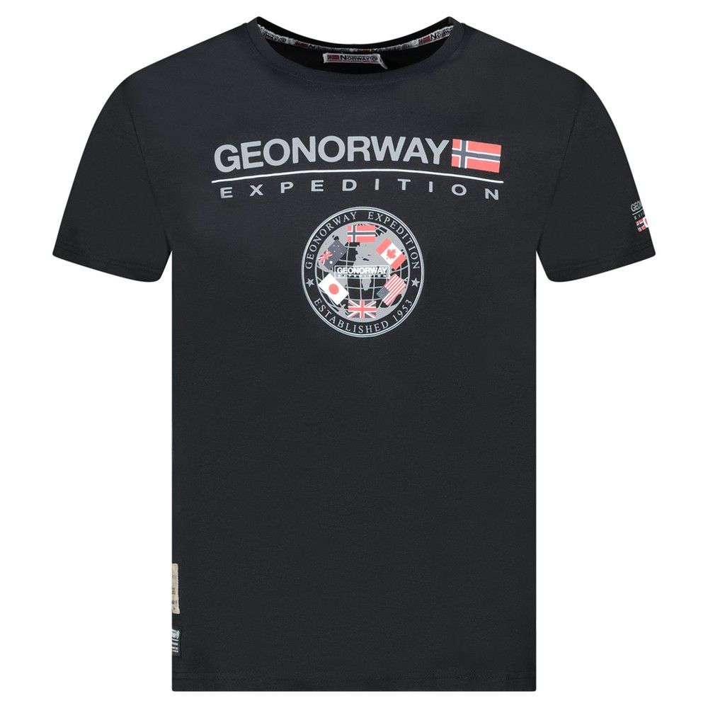 GEOGRAPHICAL NORWAY Majica kratak rukav jvick db black men 254 M