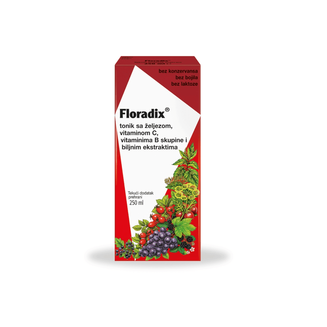 Floradix Tonik Sa Gvožđem I Vitaminima 250ml