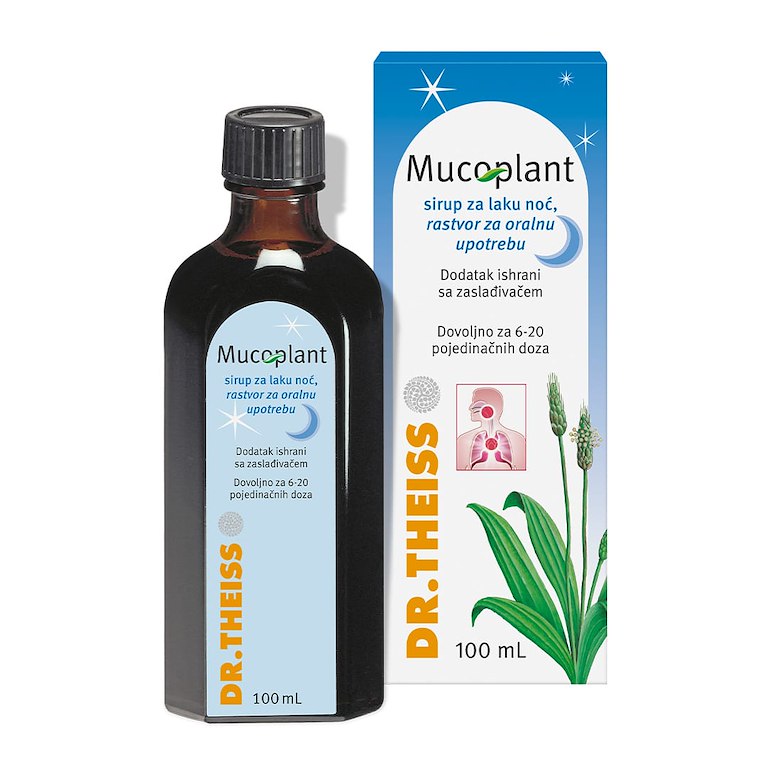 Dr. Theiss Mucoplant Sirup Za Laku Noć 100ml