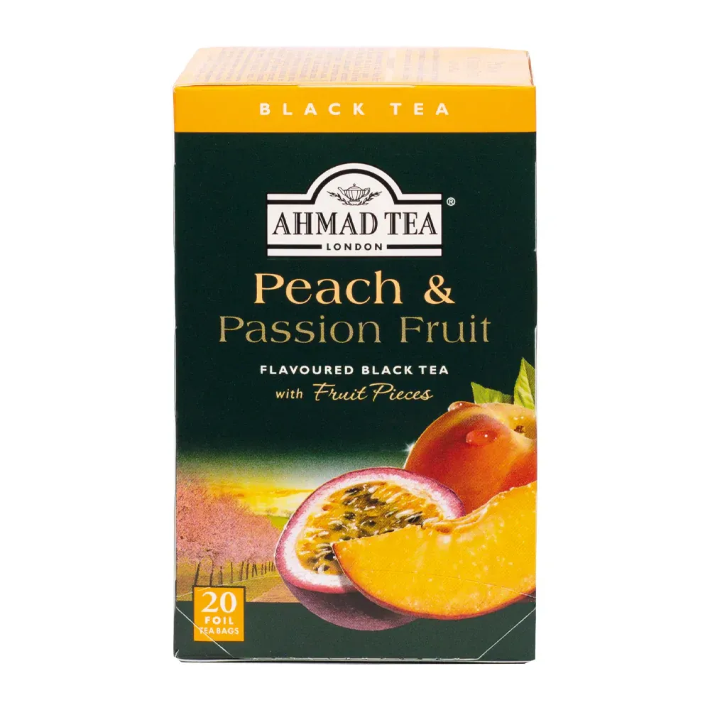 AHMAD TEA PEACH/PASSION FRUIT 20kesica