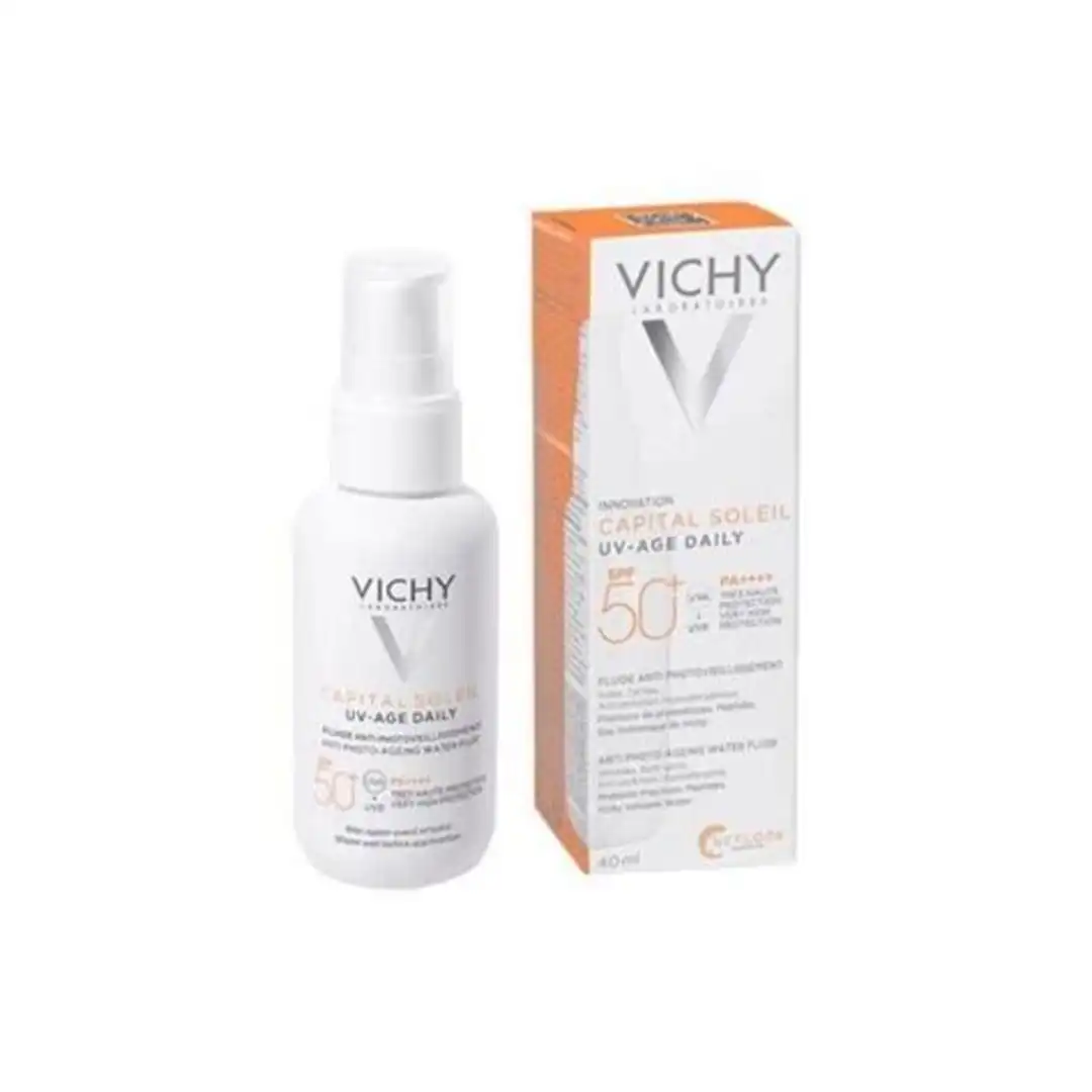 Vichy Capital Soleil UV Age Daily Tonirani Vodeni Fluid Protiv Fotostarenja SPF 50+ 40ml 5265