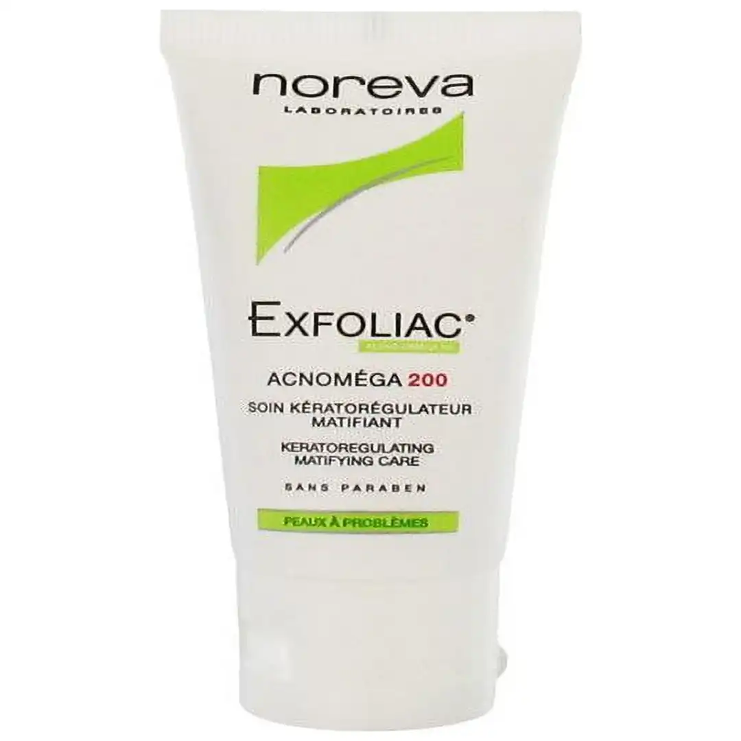 Noreva Exfoliac Acnomega 200 Krema 30ml