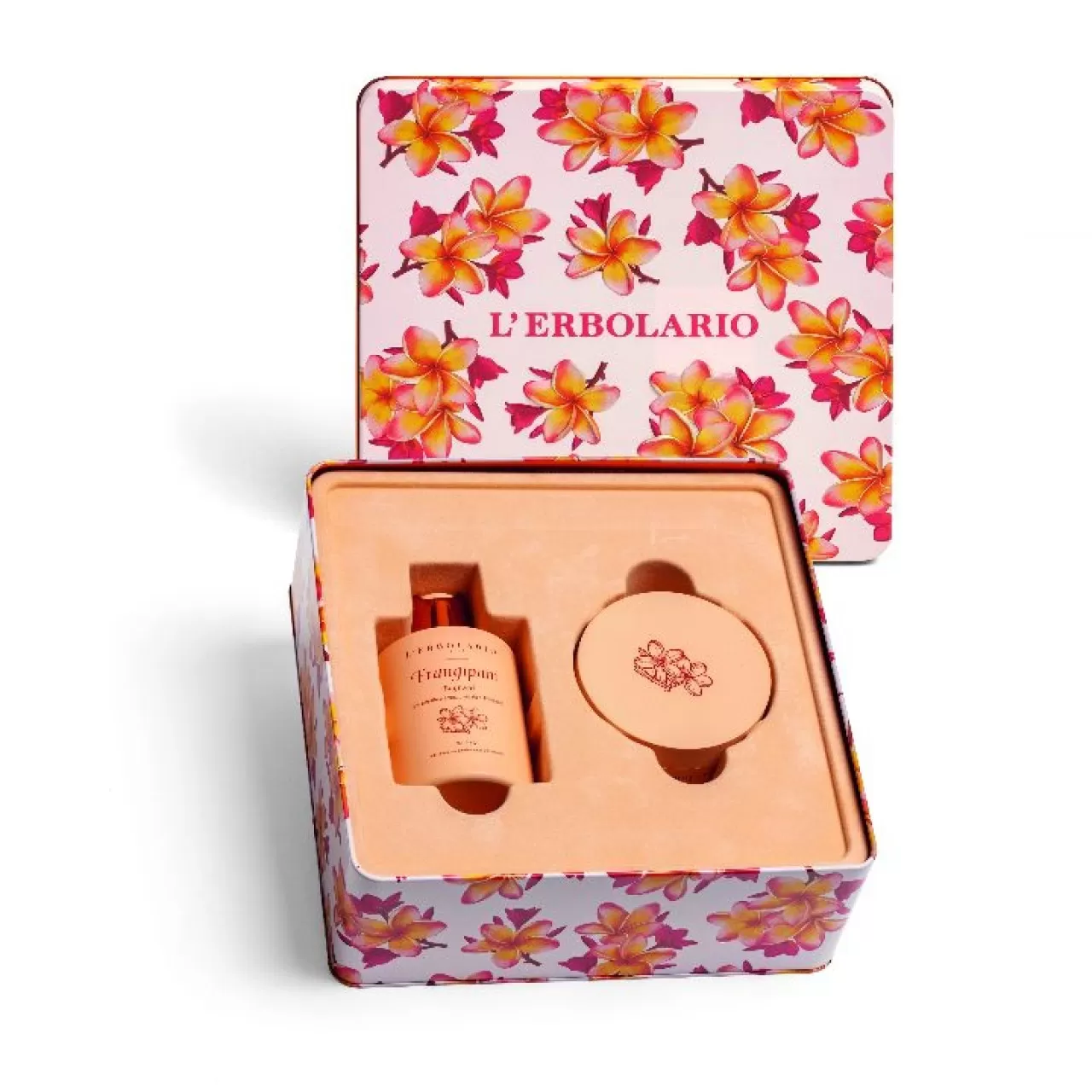 L’Erbolario Frangipani Set – Gel Za Tuširanje 75ml + Krema Za Telo 75ml