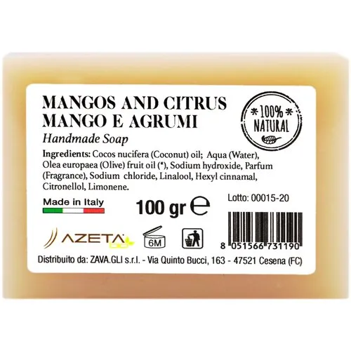 AZETA BIO ORGANSKI SAPUN MANGO I CITRUS 100g