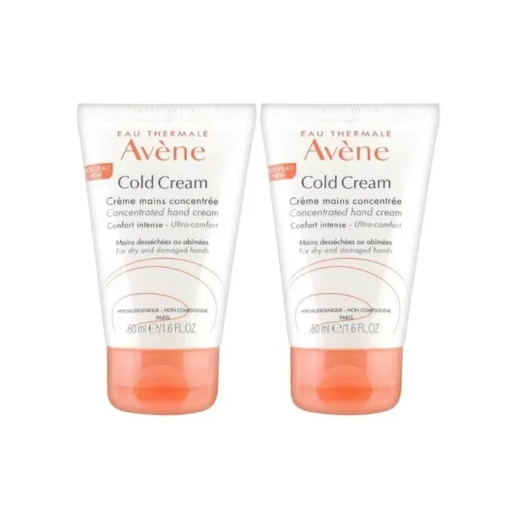 AVENE COLD KREMA ZA RUKE 50% DUO PACK 2x50ml