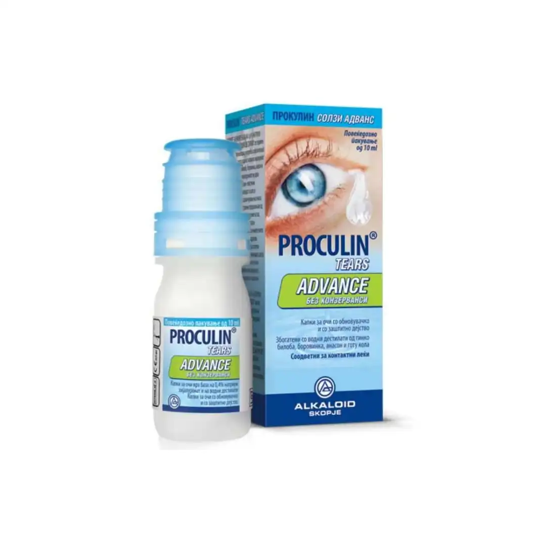 PROCULIN Tears Advance+ Kapi Za Oči, 10ml