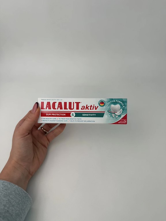 Lacalut Aktiv Sensitive pasta, 75 ml