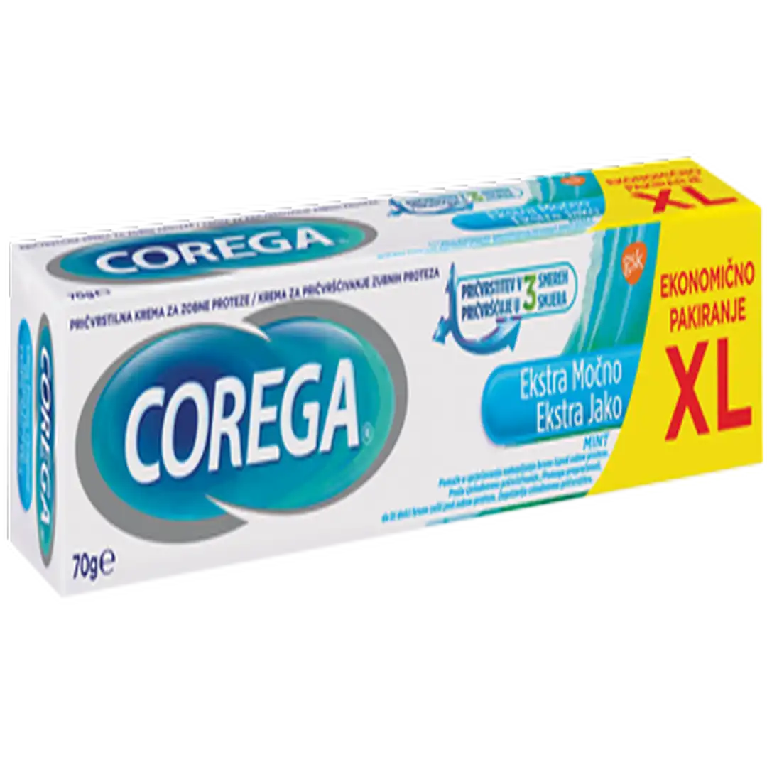Corega Extra Strong Menta Krema XL 70g