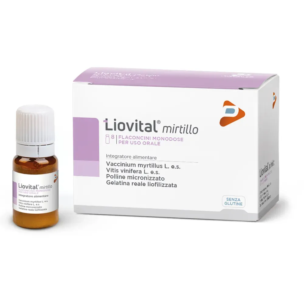Liovital Mirtillo 10ml 8 Bočica