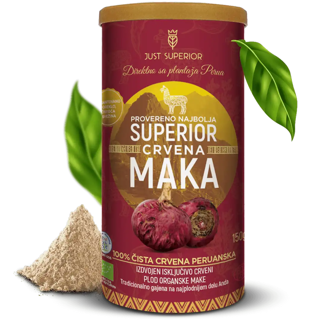 JUST SUPERIOR Organska Crvena Maka U Prahu – 150g
