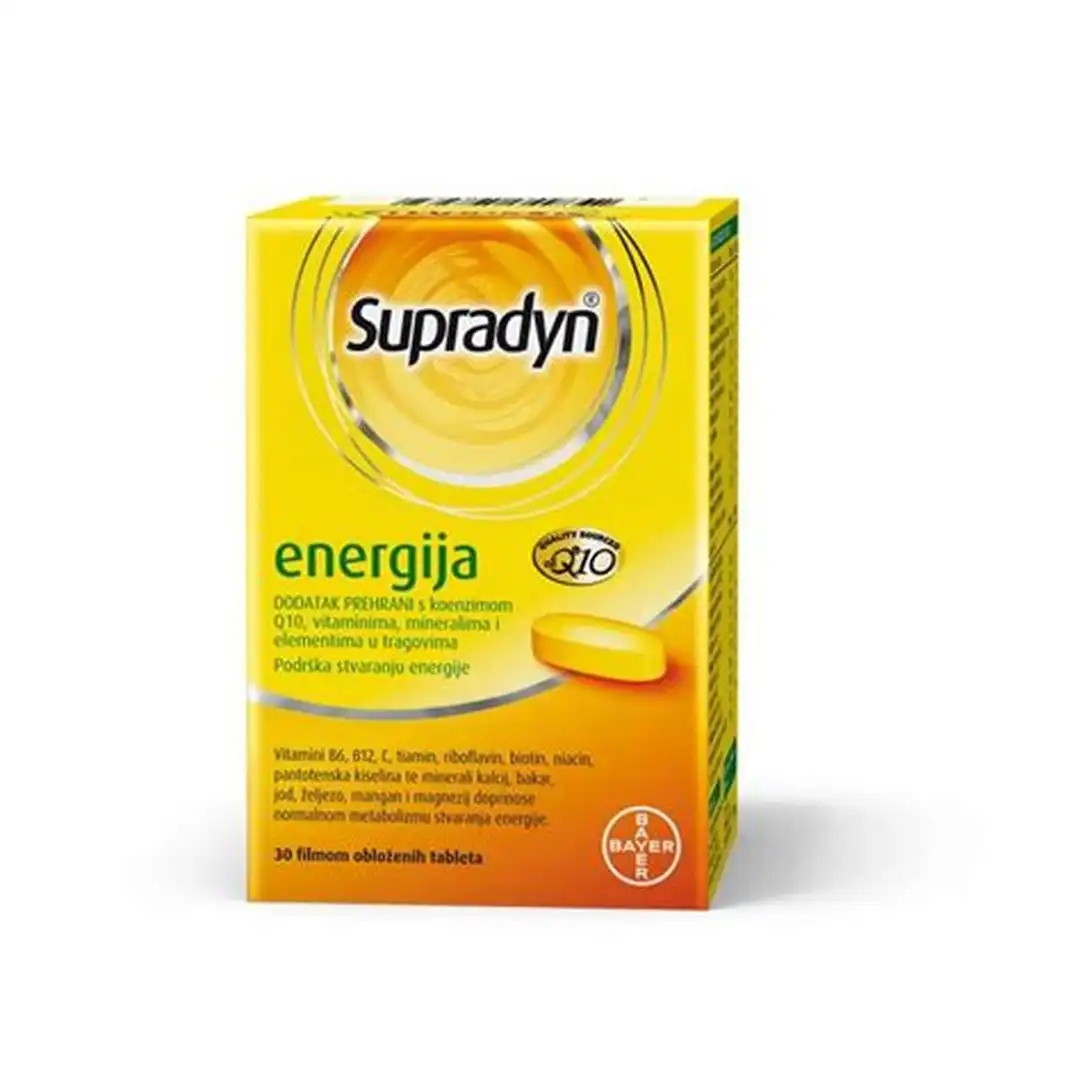 Supradyn Energy Energija 30 Obloženih Tableta