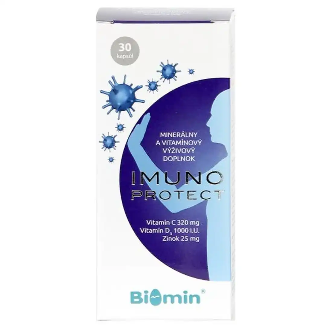 Imuno Protect Vit.C+D3+Zinc 30kapsula