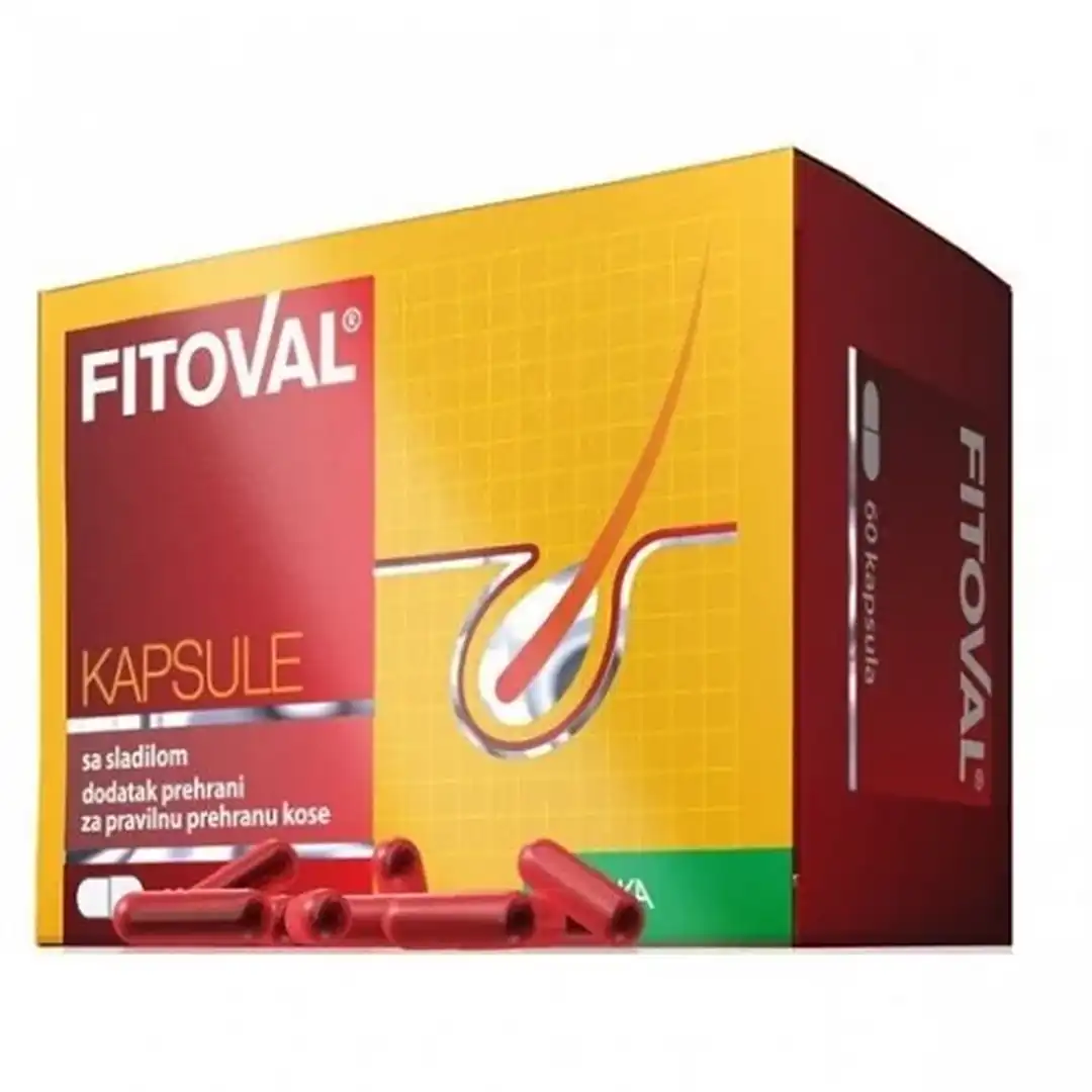 FITOVAL Protiv Opadanja Kose, 60kapsula