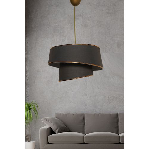 Barette - Gold, Anthracite Gold Anthracite Chandelier
