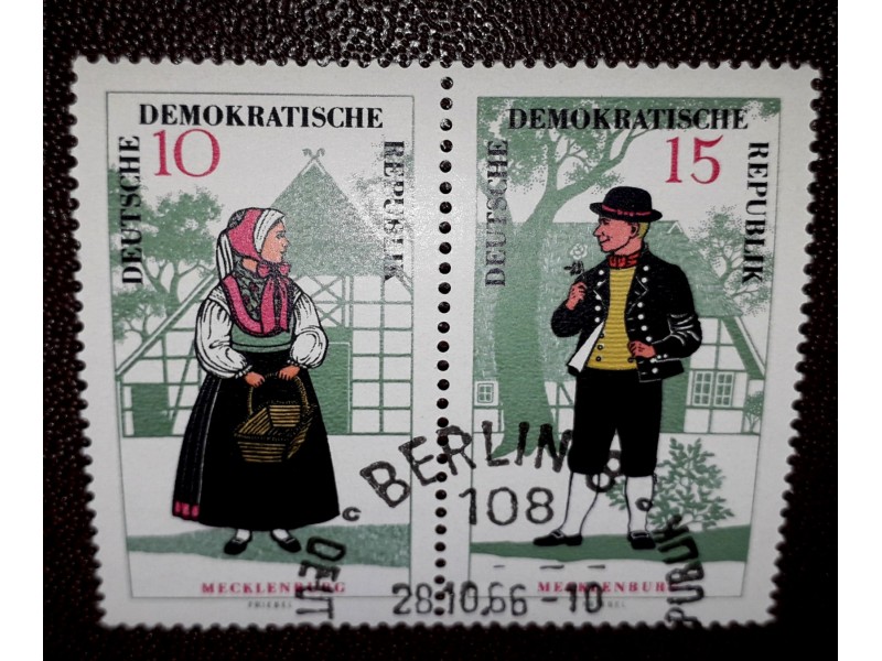 DDR 1966 spojene marke