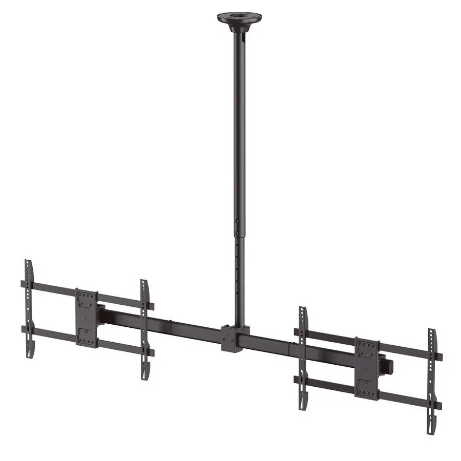 Holmios Plafonski rotacioni nosač za 2 lcd 55030, 34"-60", 2 x 40kg, Crni