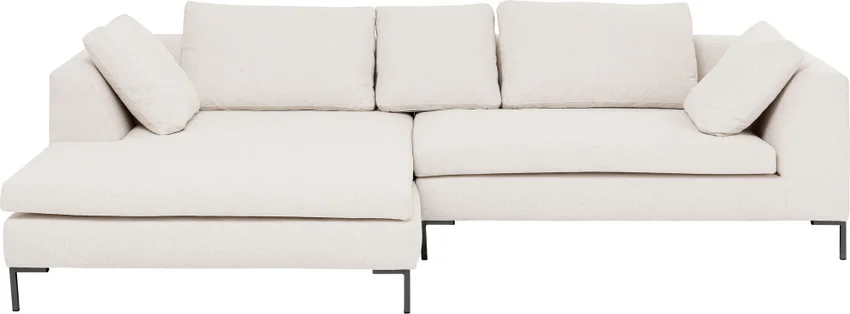 Ugaona sofa Gianni Cream leva