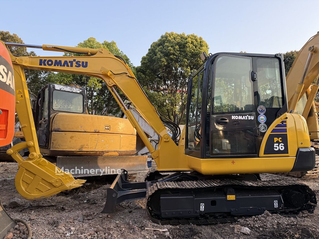 Komatsu PC56 mini bager