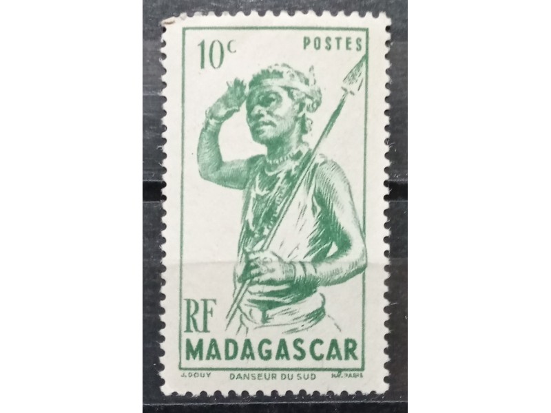 MADAGASKAR 1946 - PLESAČ SA JUGA **