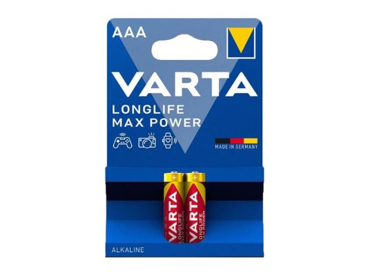 Varta baterija Longlife Max Power LR03 1/2