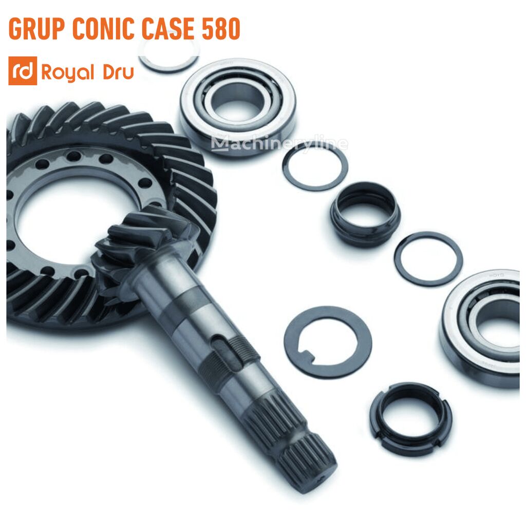 Grup conic diferential 294189A1 konusni zupčasti par za Carraro 294189A1 pentru buldoexcavator Case 580 građevinske mašine
