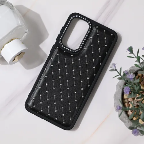 Futrola - maska Bling za Samsung A566 Galaxy A56 5G crna